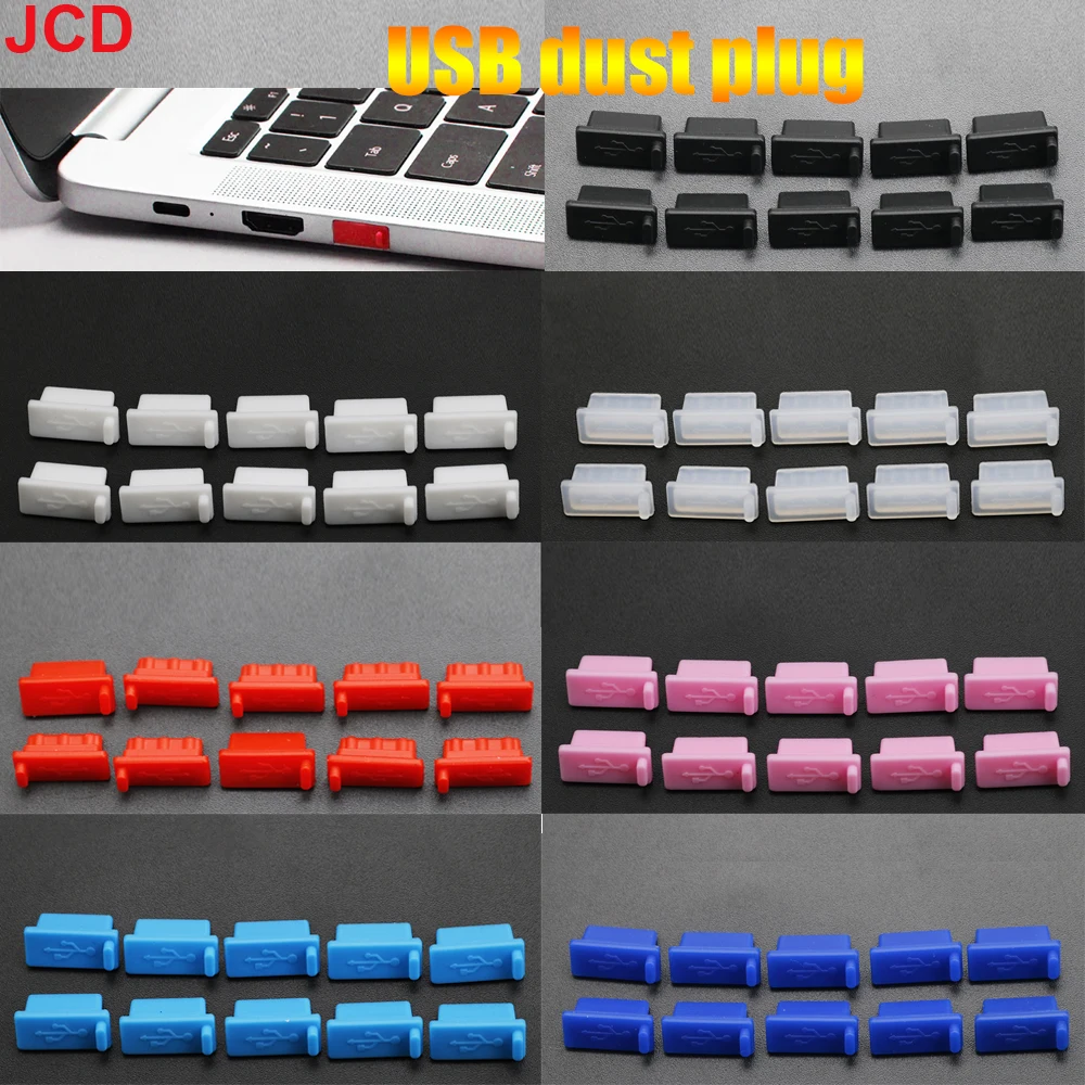 10Pcs-Notebook-USB-Interface-Dust-Protector-Cover-Dustproof-Stopper-For ...