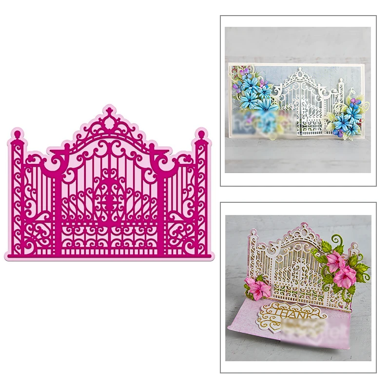 2022-New-Railing-Iron-Gate-Shadow-Metal-Cutting-Dies-For-DIY-Craft ...