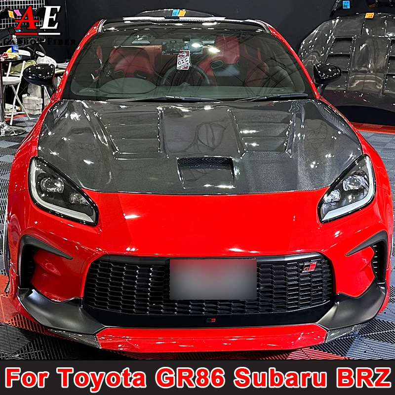 For-Toyota-GR86-Subaru-BRZ-2019-Carbon-Fiber-Front-Hood-Bonnet-Engine ...