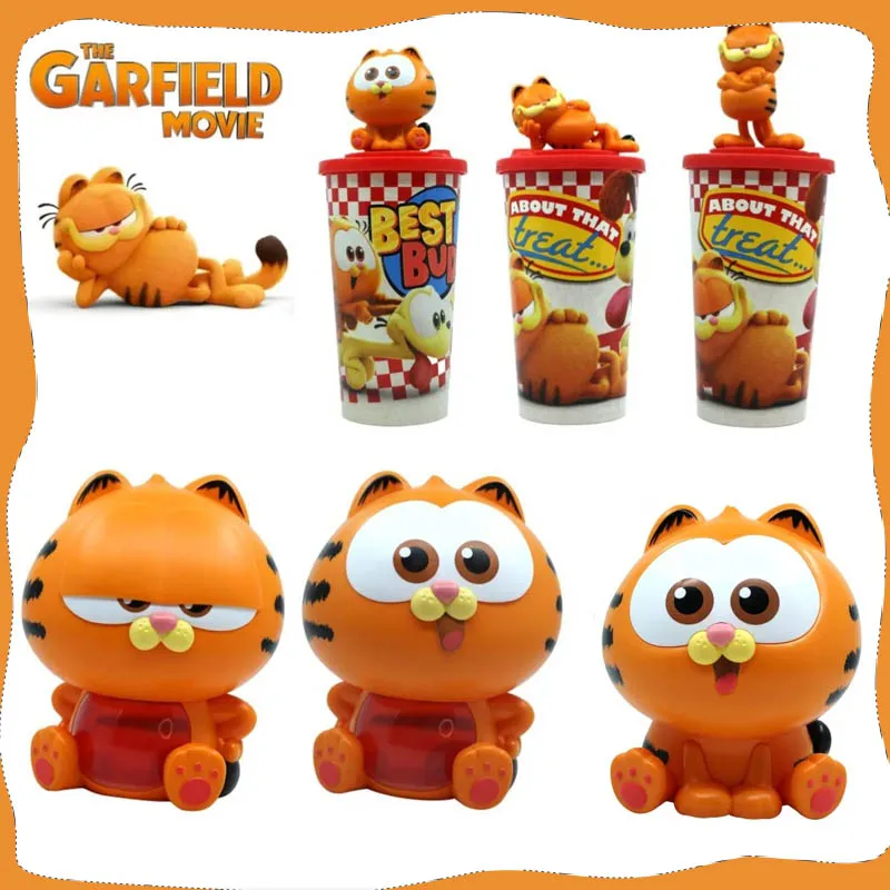 Anime-Cartoon-The-Garfield-Movie-Cup-22oz-Styling-Topper-Cup-con-pajita ...