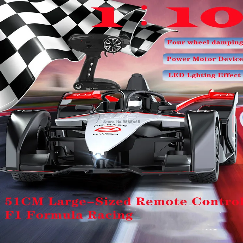 1-10-Simulation-Full-Scale-Remote-Control-Formula-F1-Racing-Car-51CM ...