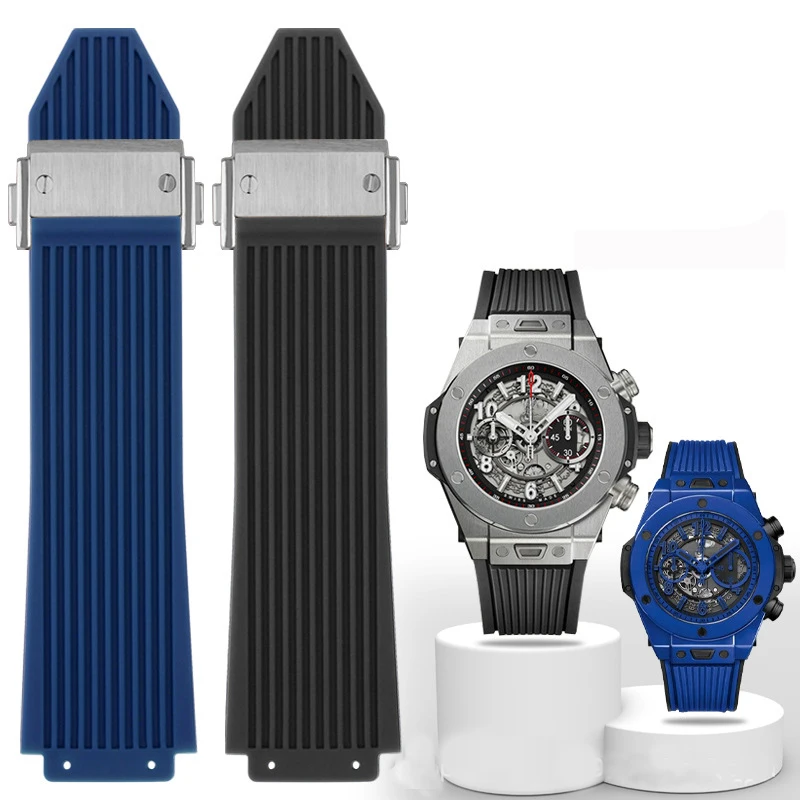 Watchband-for-hublot-watch-Strap-Waterproof-Sweat-Proof-Hublot-Big-Bang ...