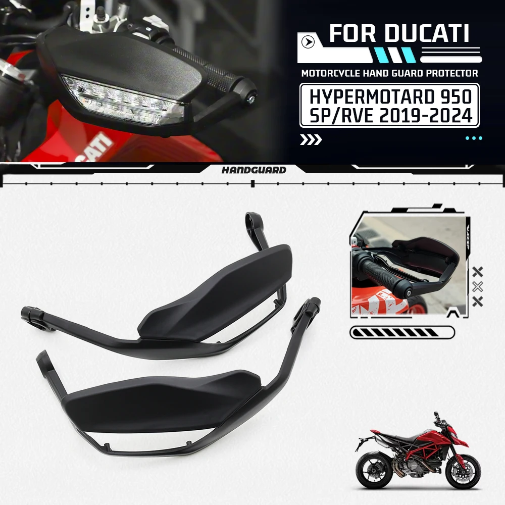 Motorcycle Handle Guard For Ducati HYPERMOTARD 950 SP RVE 2019-2024 ...