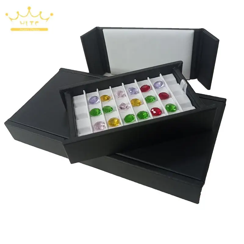 Multi-digit Diamond Display Boxes Gem Storage Box Jewellery Gemstone ...