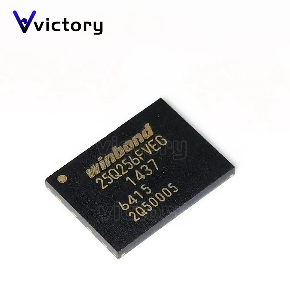 2PCS-LOT-NEW-FLASH-W25Q256FVEIG-W25Q256FVEIM-W25Q256JVEIQ-W25Q256FV ...