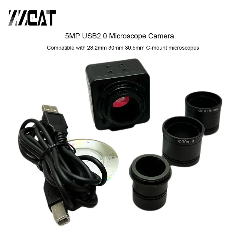 5MP-CMOS-USB-Monocular-Binocular-Trinocular-Microscope-Camera-Digital ...
