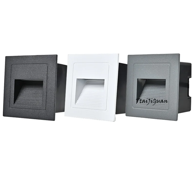 LED-Wall-Lamp-3W-5W-Aluminum-Stair-light-Recessed-LED-Step-Lamp-Pathway ...