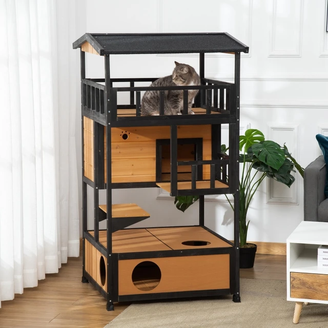 Outdoor Cat Tree House