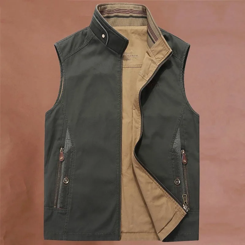 Men-s-Clothing-Breathable-Male-Vest-Spring-Autumn-Wear-Both-Sides ...