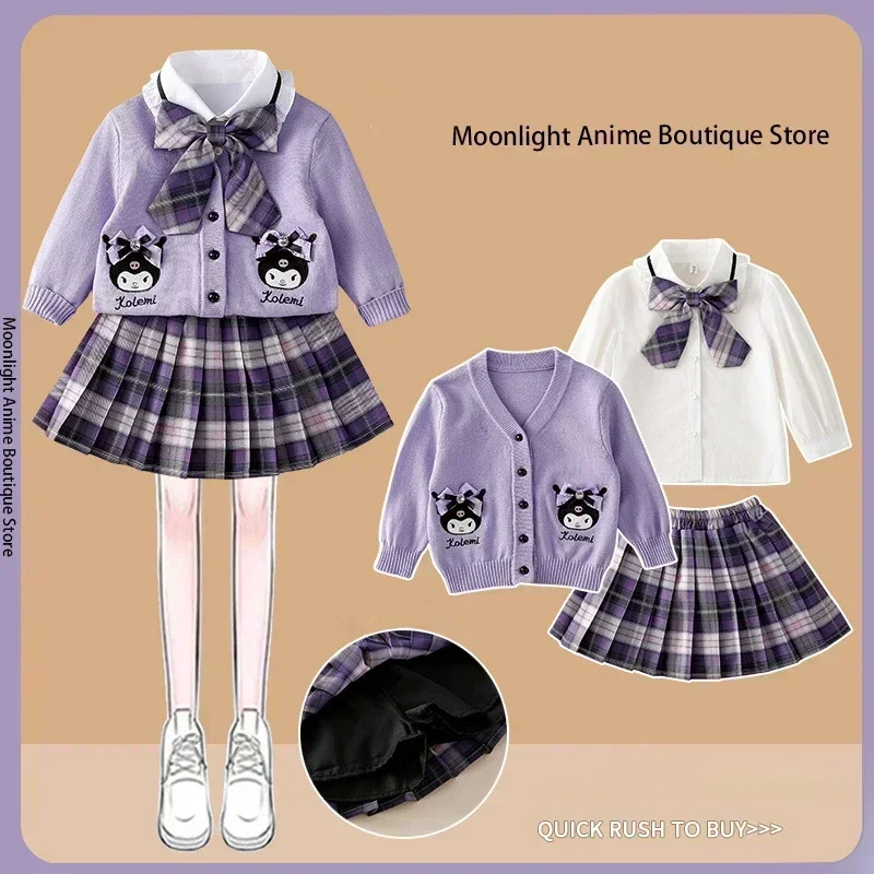 Miniso-Kuromi-My-Melody-falda-JK-Cosplay-para-ni-os-2024-nuevo-estilo ...