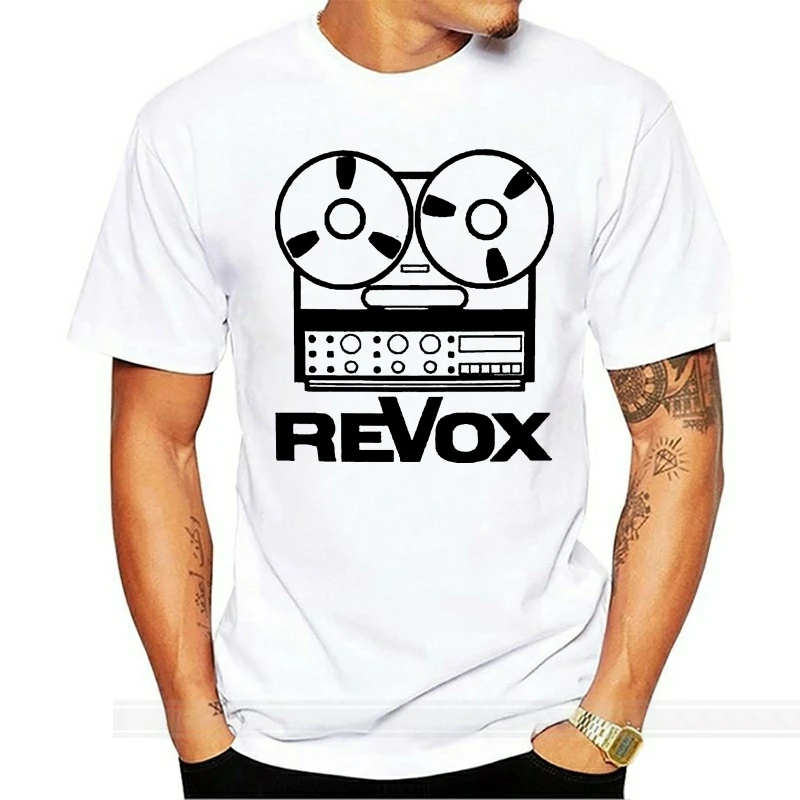 T-Shirt Revox shirt DJ drawing the Mythical Recorder Vintage coils v ...