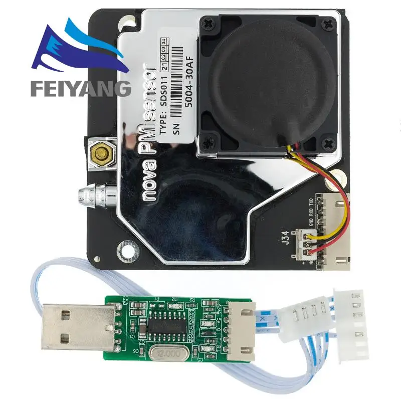 Nova-PM-sensor-SDS011-High-precision-laser-pm2-5-air-quality-detection ...