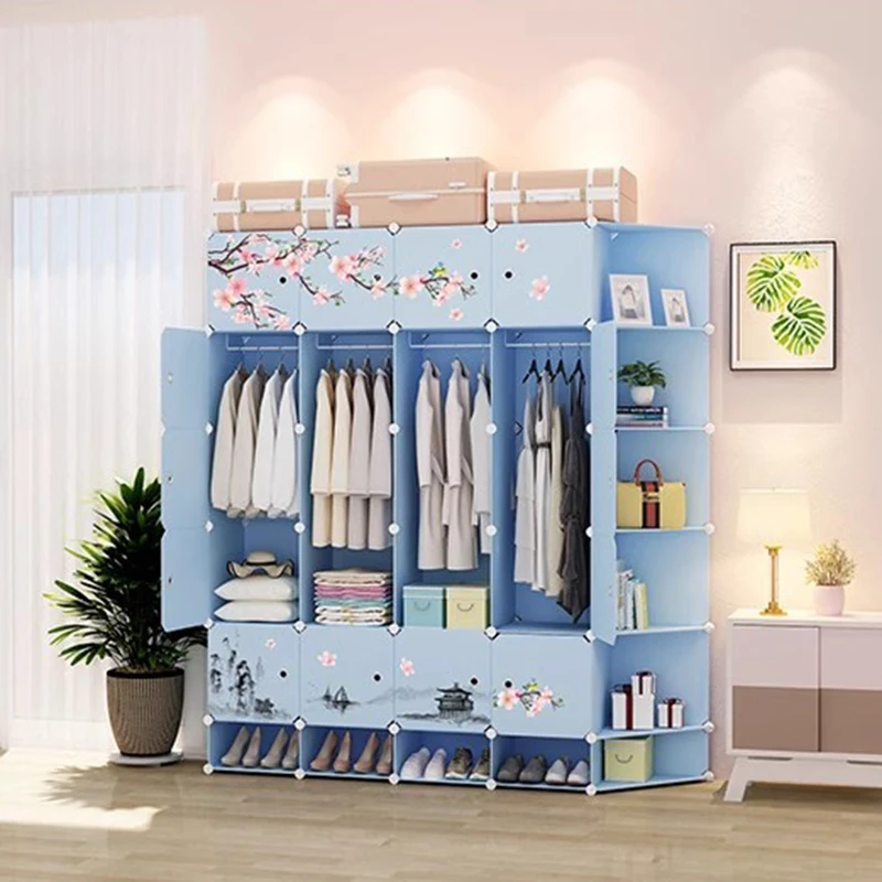 Makeup-Simple-Wardrobe-Partitions-Cube-Baby-Clothes-Bedroom-Portable ...