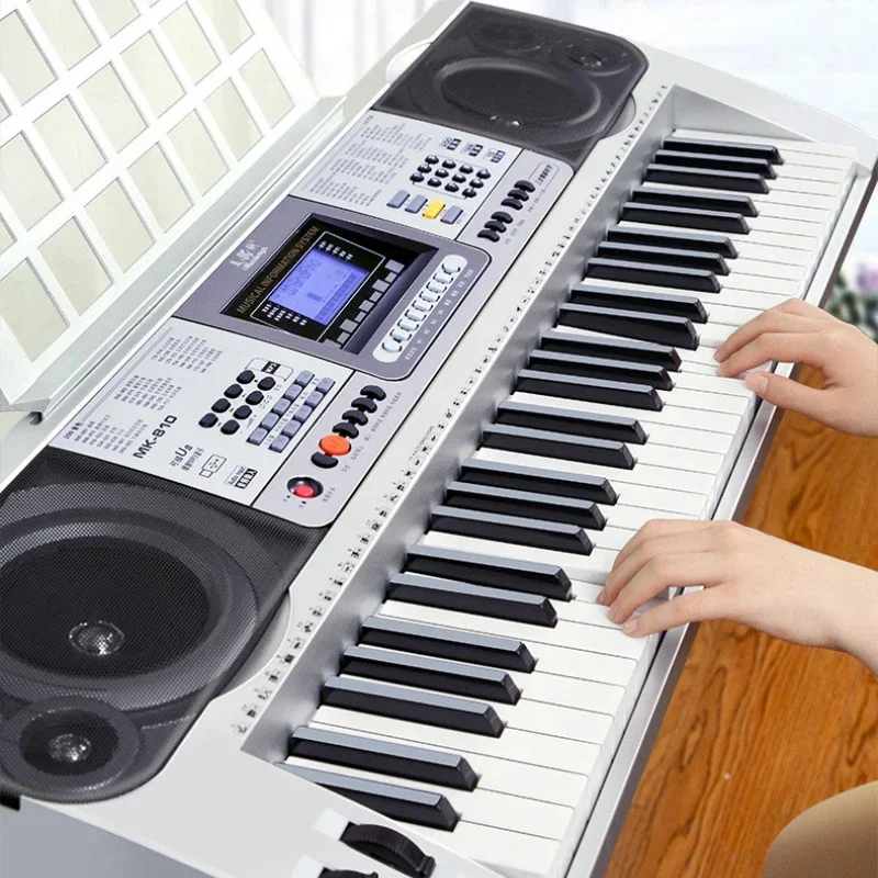 Teclado-Musical-profesional-de-61-teclas-para-ni-os-Piano-Digital ...