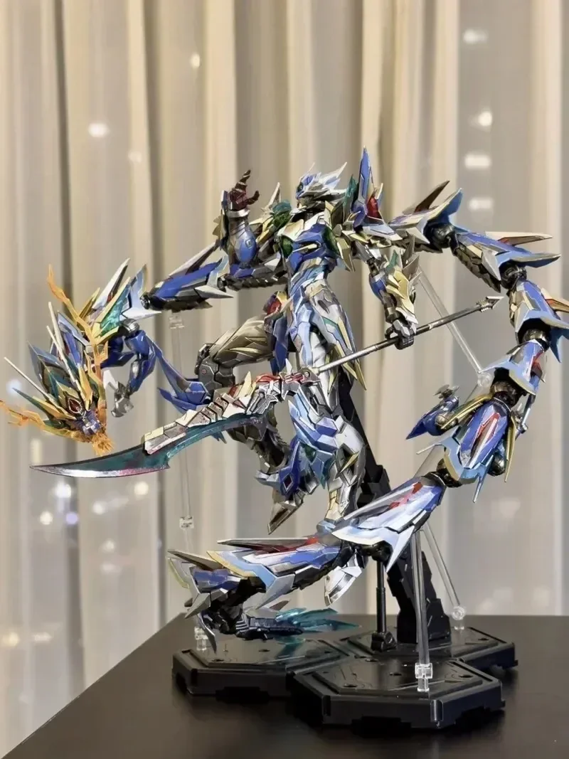 Juguete de Robot de tres reinos, modelo de Moto Nuclear Gundam, Ao Bing ...