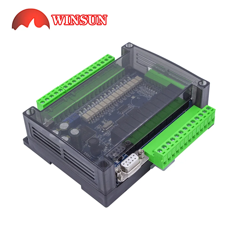 FX3U-24MR-PLC-industrial-control-board-14-input-10-output-Analog-6AD ...