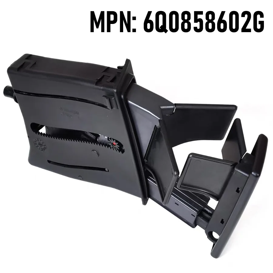 แต่งรถ3B0862533A สีดำพับน้ำเครื่องดื่มถ้วยยึดกรอบ6RD862533สำหรับ VW ...