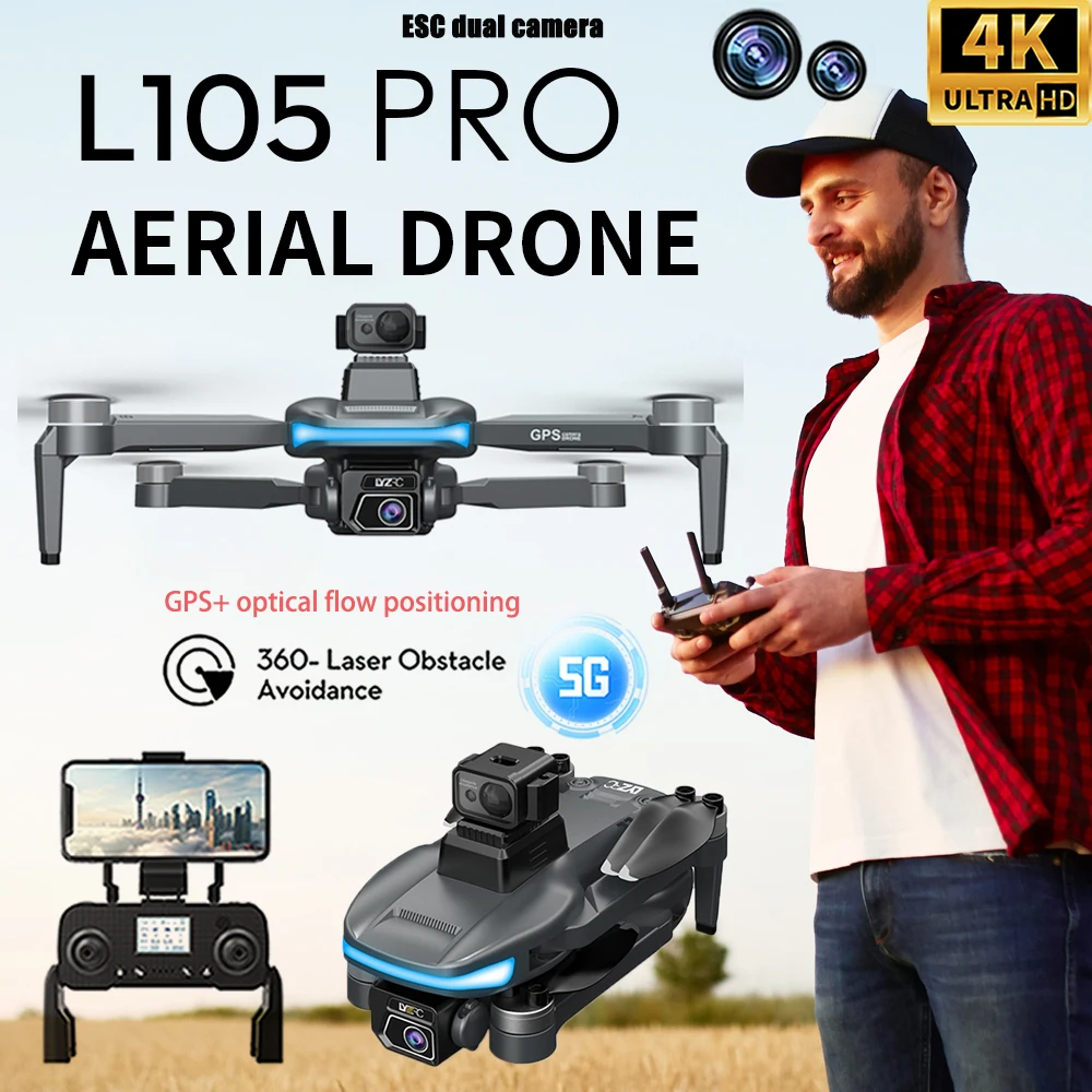 L105-PRO-MAX-Drone-Brushless-Motor-with-Professional-4K-Camera-Aerial-Photography-360-Obstacle ...