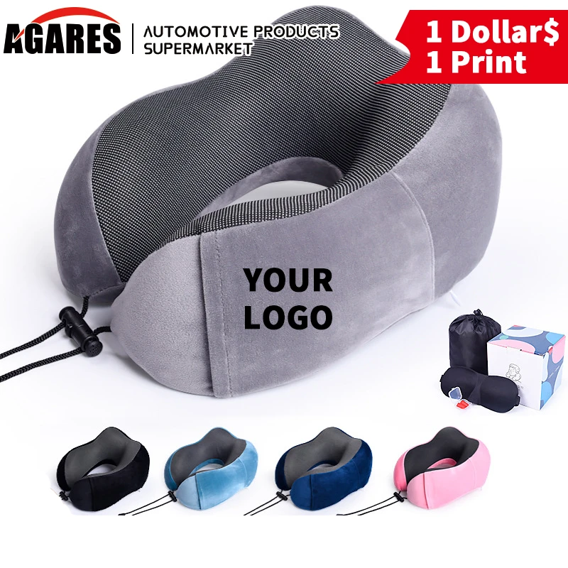 Memory Cotton Travel Neck Pillow Car Aircraft Nap Car Neck Pillow ...
