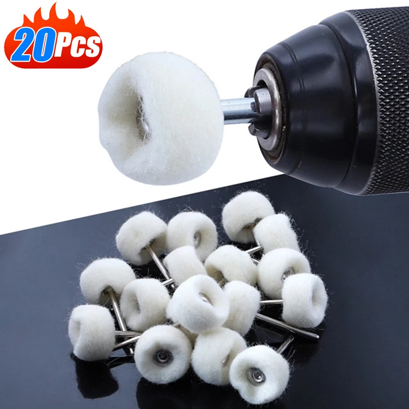 20Pcs-Fine-Shank-Wool-Polishing-Head-for-Drill-Grinding-Jewellery ...
