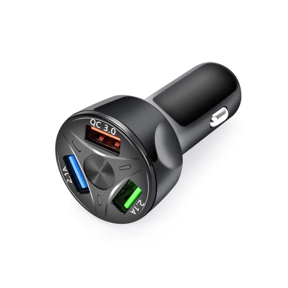 3-Port-Fast-Charging-Socket-adapter-USB-Car-Charger-Adapter-LED-Display ...