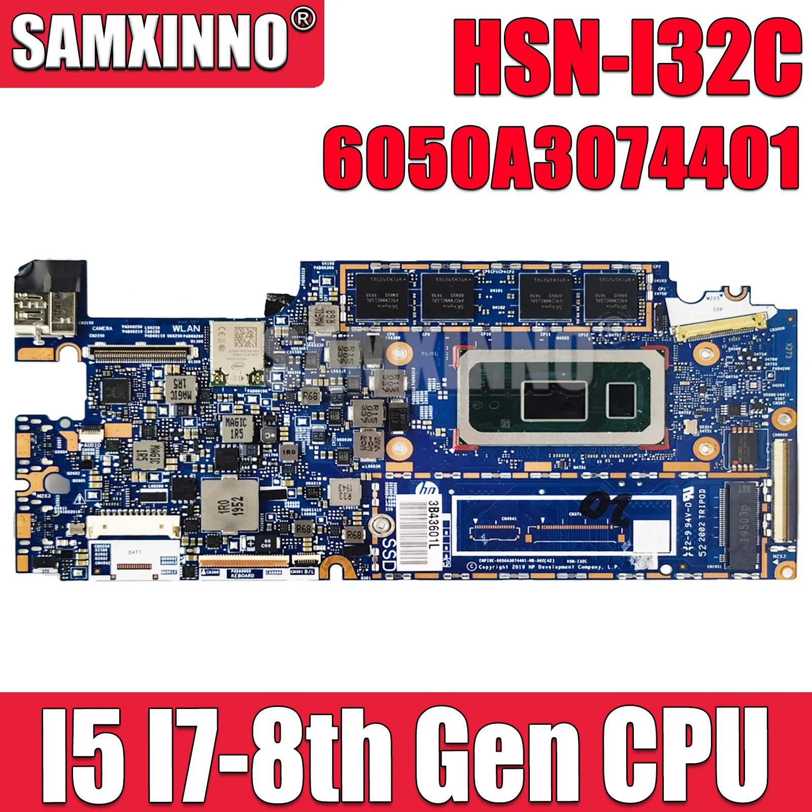 SAMXINNO-HSN-I32C-Laptop-Motherboard-For-HP-Elite-Dragonfly ...