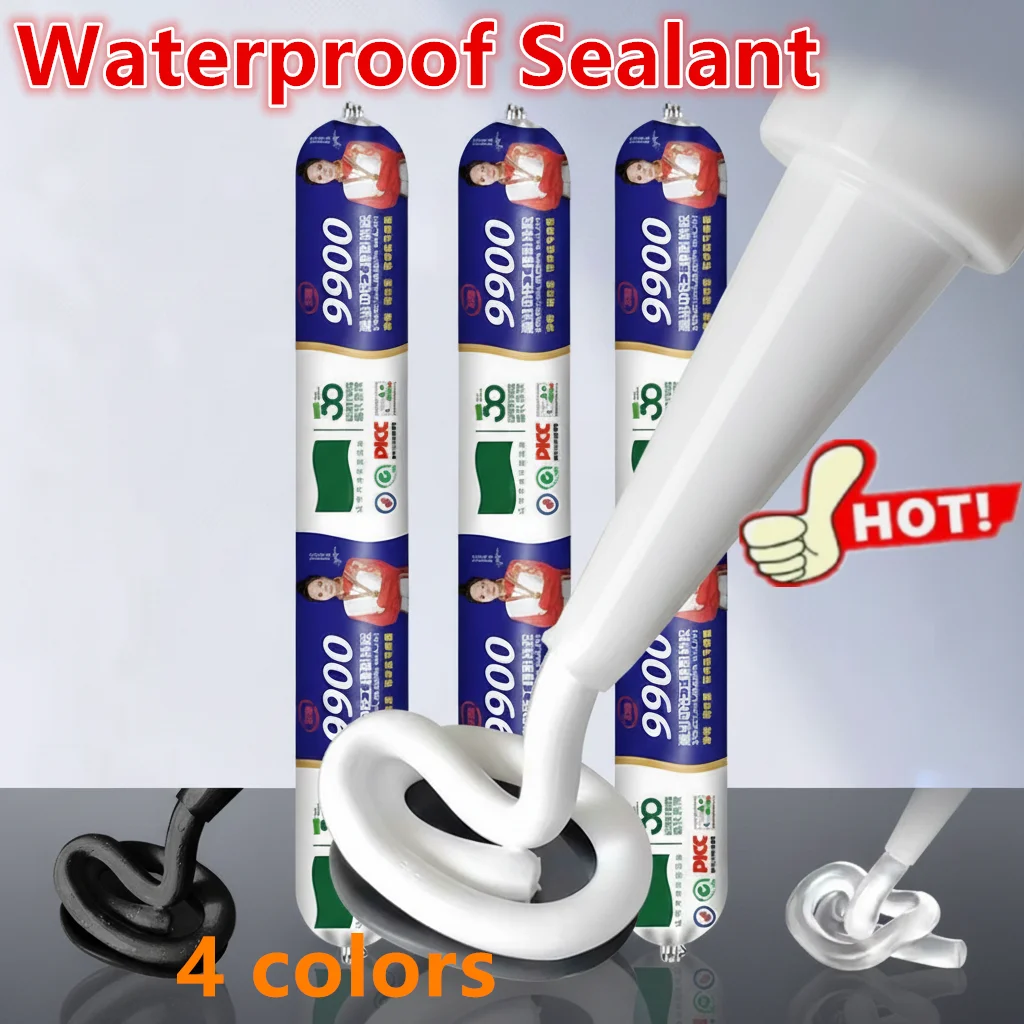 NEW Silicone Adhesive Waterproof Sealant 9900 Door And Window Edge ...