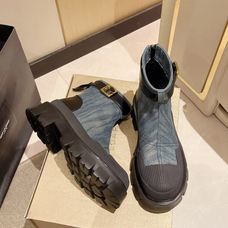 StephanBoots-Bottes-de-Moto-D-contract-es-pour-Femme-Chaussures-Talons ...