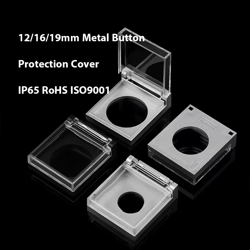 12/16/19/22/25mm Metal Button Switch Waterproof Protective Cover ...