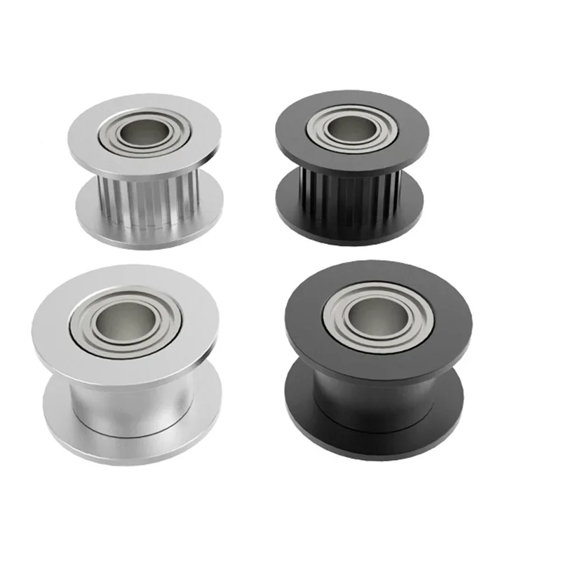 1Pc GT2 Idler Timing Pulley Driven Wheel 16/20 Tooth Wheel Bore 3/4/5mm ...