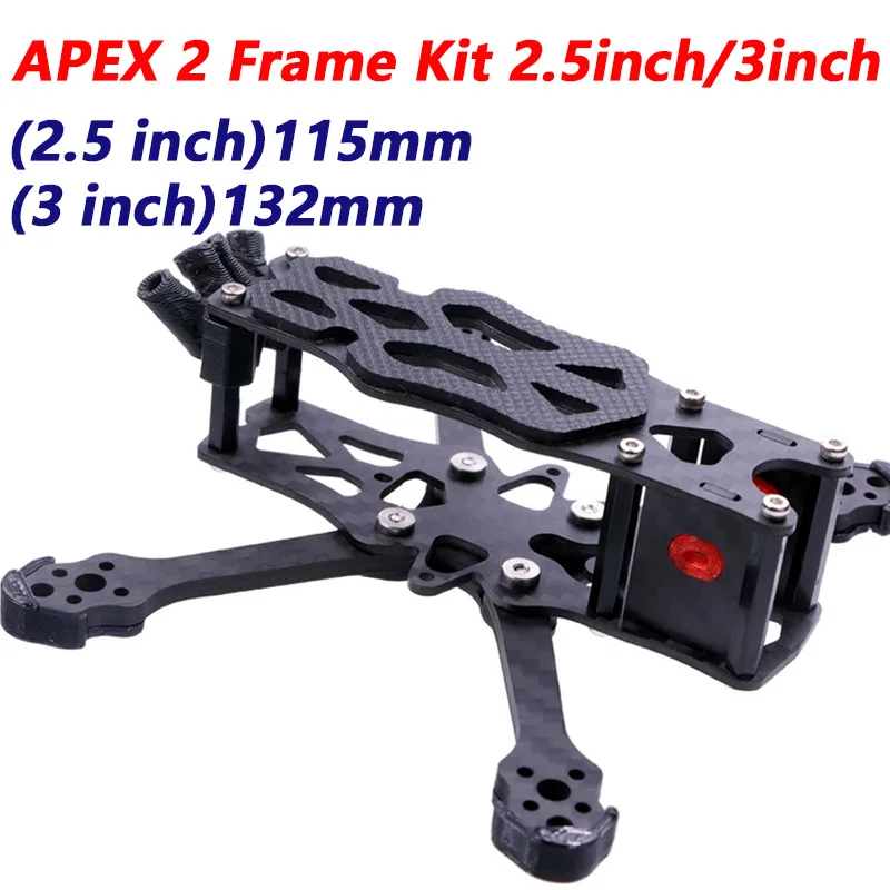 APEX 2 Frame Kit 2.5inch/3inch RC Drone FPV Racing Quadcopter For Polar ...