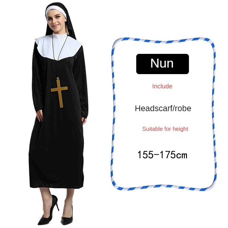 New-Nun-Robes-Party-Cosplay-Costumes-for-Drama-Stage-Performances ...