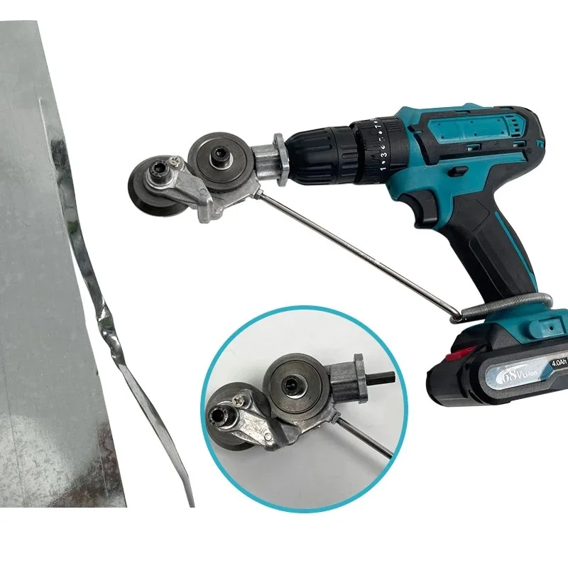 Electric-Drill-cutting-Plate-Cutter-Metal-Sheet-Cutter-Free-Cutting ...