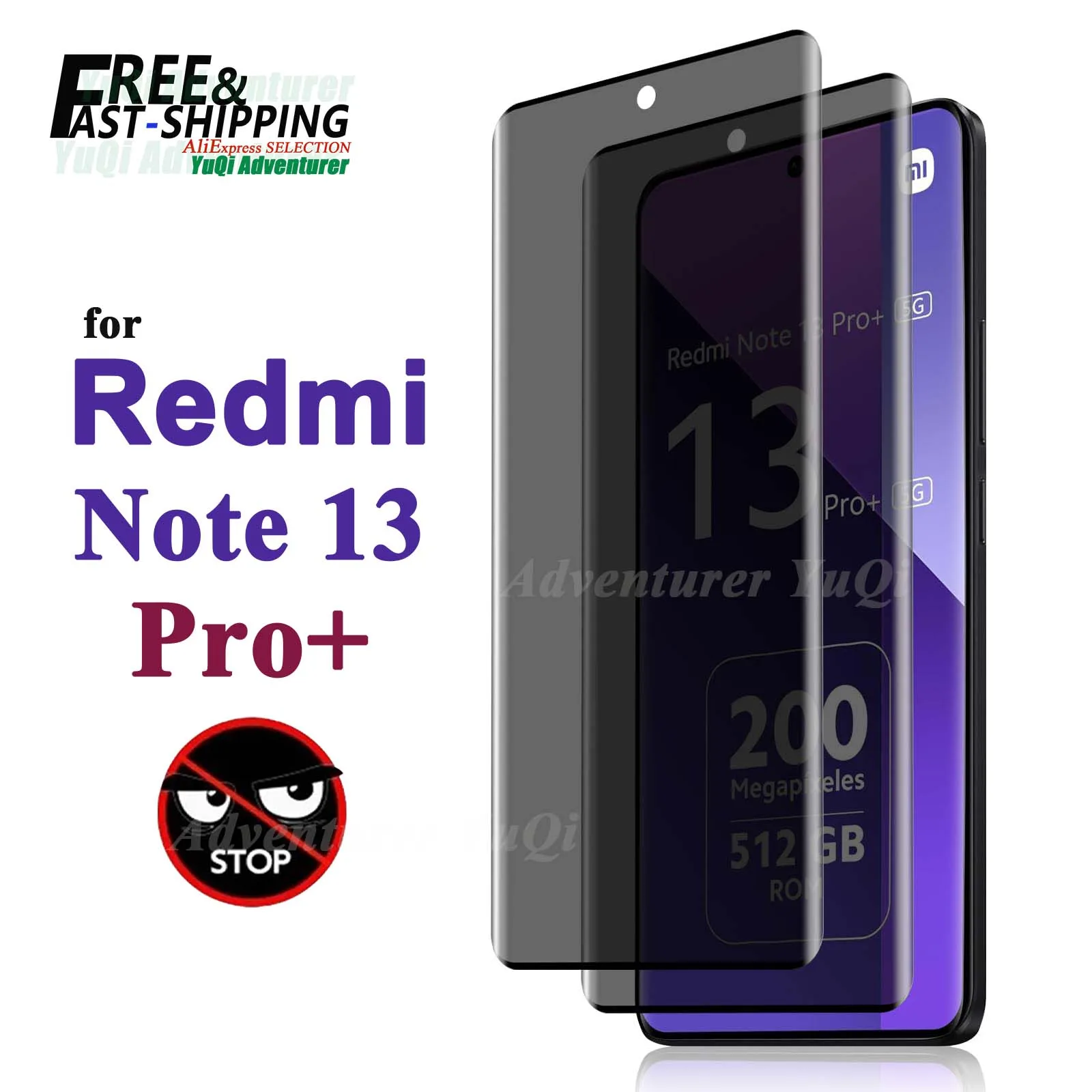 3D-Anti-Spy-Screen-Protector-For-Redmi-Note-13-Pro-Plus-Xiaomi-Curve ...