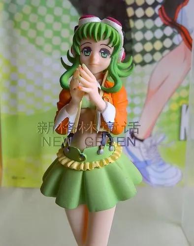 Anime Collectible Model Toy, Gumi Megpoid Hatsunemikues, Cabelo Verde ...