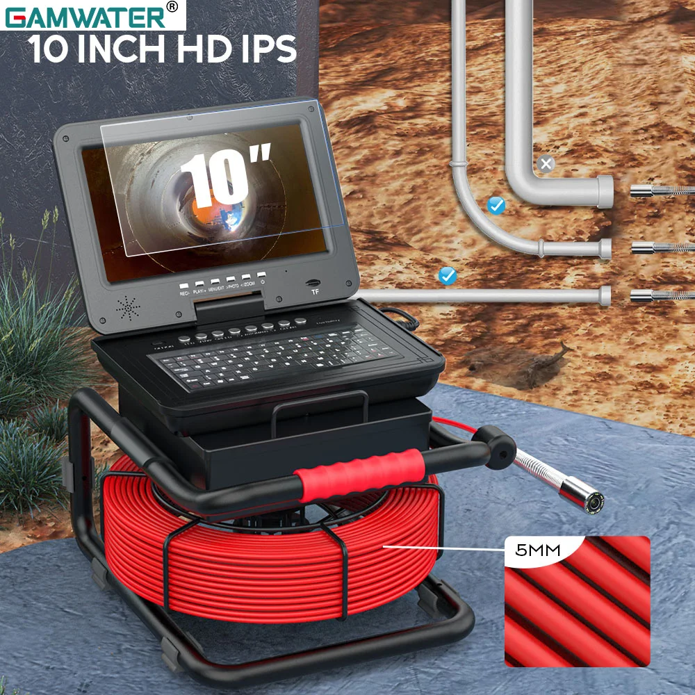 GAMWATER-10-IPS-1080P-DVR-Sewer-Pipe-Inspection-Camera-with-512HZ ...
