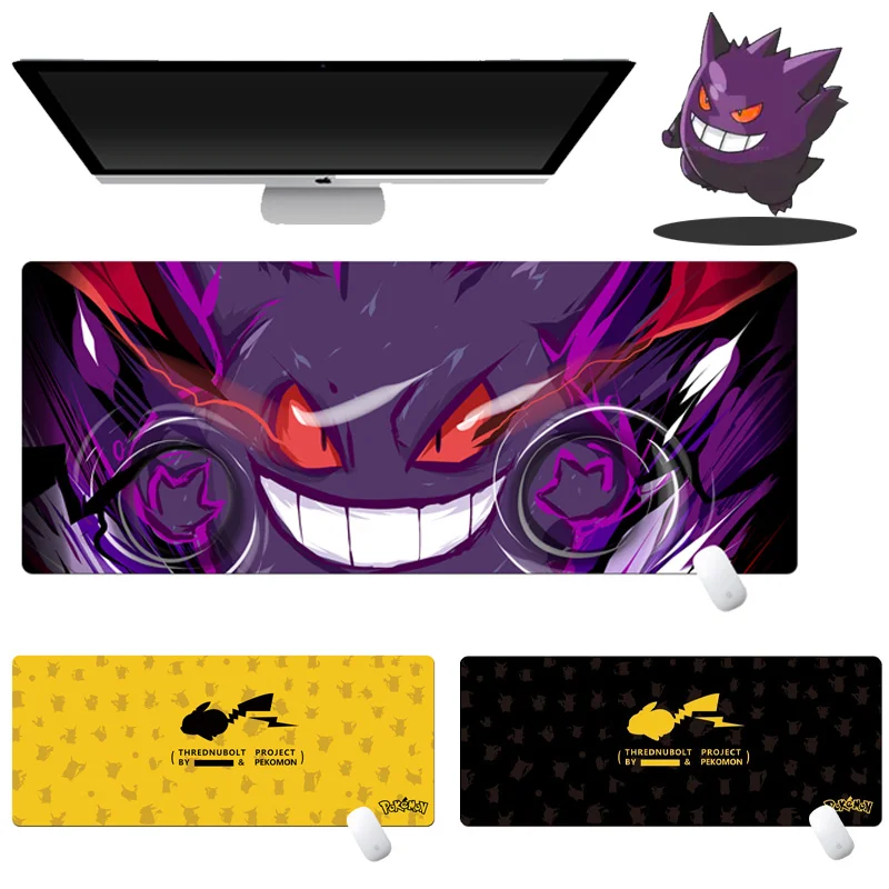 Pokemon-Pikachu-Gengar-XL-Large-Gaming-Mouse-Pad-Computer-Gamer ...