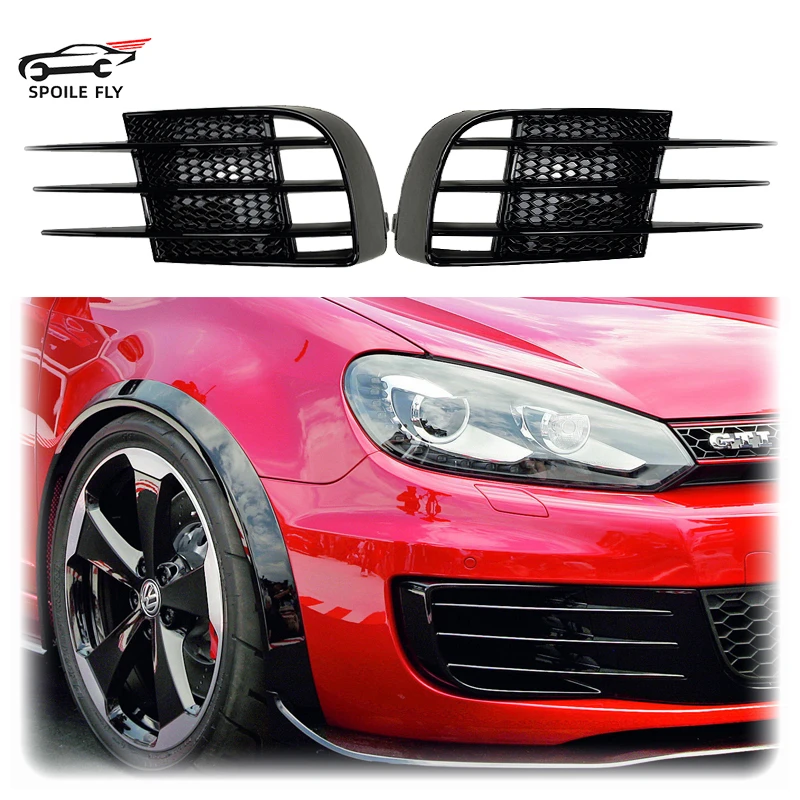 2008 To 2013 Fog Lamp Light Cover Sport For Vw Volkswagen Golf 6 Mk6 Vi ...