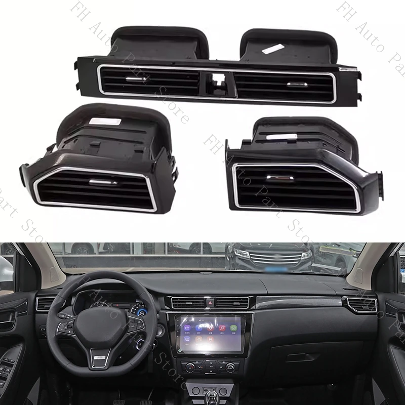 Untuk DFSK Glory 580 dasbor depan mobil tengah A/C AC Outlet rangka ...