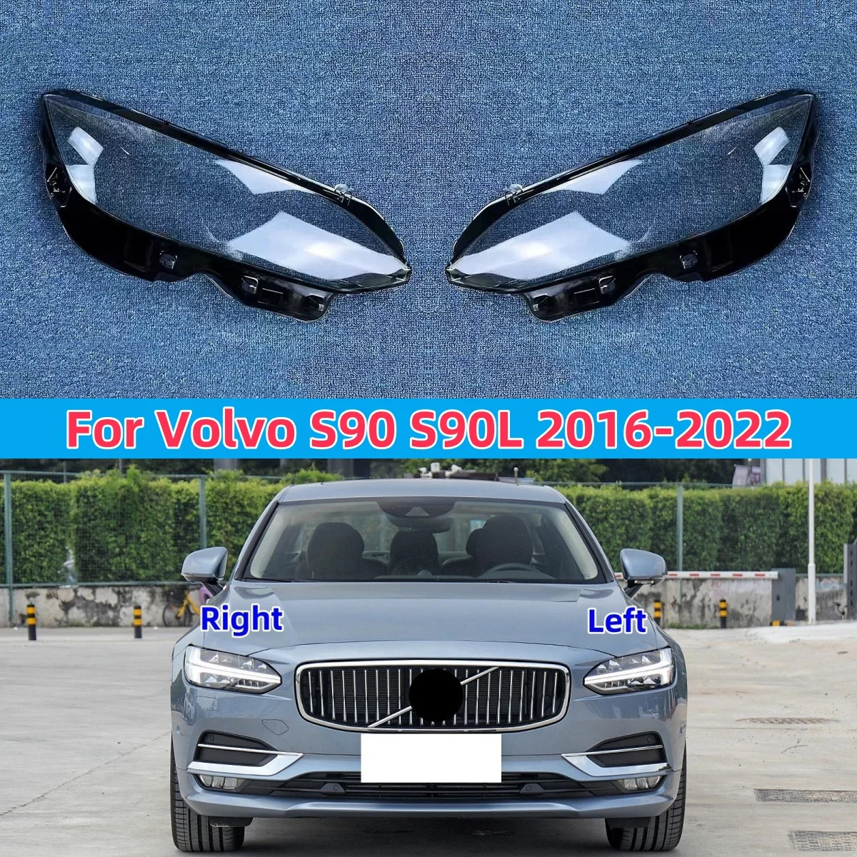 For Volvo S90 S90L 2016 2017 2018 2019 2020 2021 2022 Front Headlamp ...