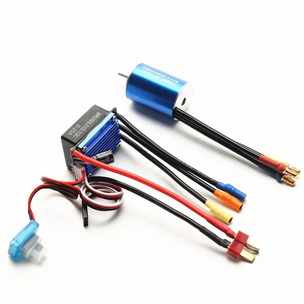 2435-3300kv-4500kv-4800kv-Brushless-Motor-25a-Brushless-Esc-Compatible ...
