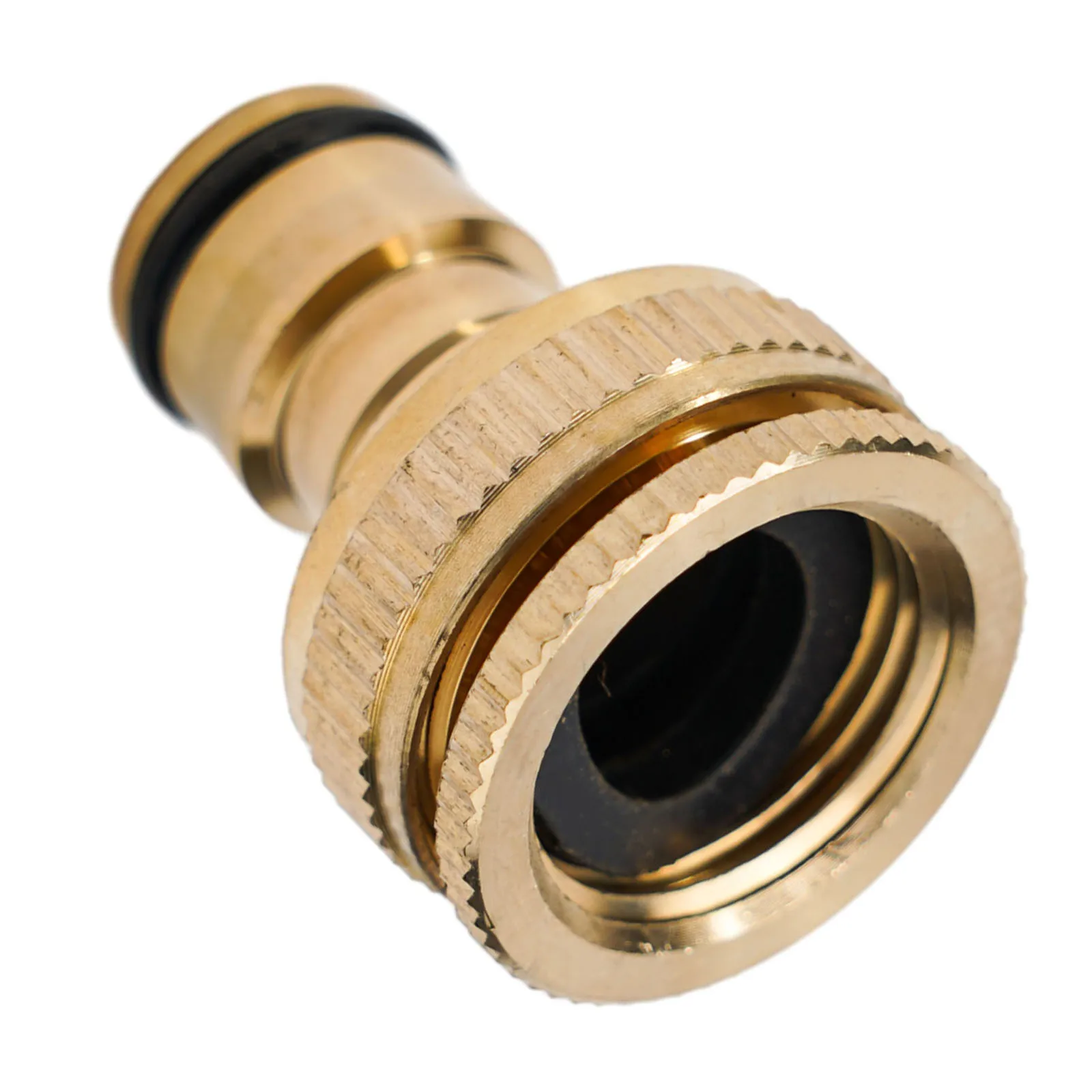 Brass-Hose-Faucet-Connector-3-4-1-2-Threaded-Garden-Quick-Connect-Water ...