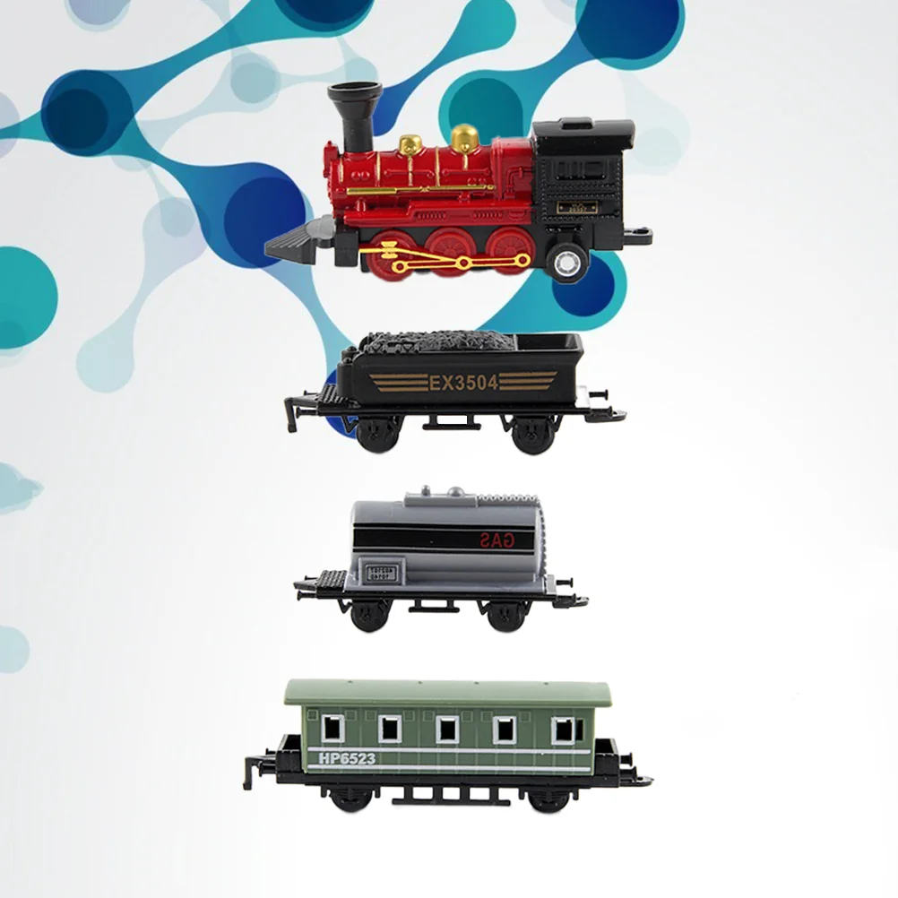 4Pcs-Alloy-Toy-Car-Vehicles-Retro-Steam-Train-Pull-Back-Model-Train ...