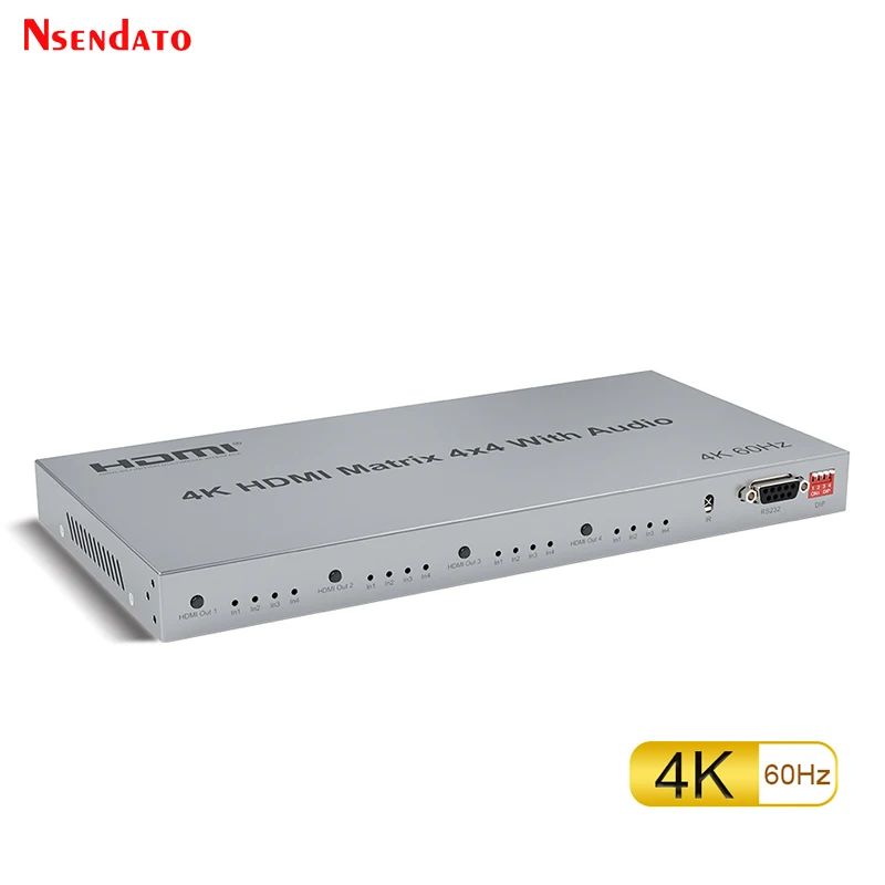 4x4 Matrix Hdmi Switch Splitter | Hdmi Splitter True Matrix 4x2 - 4k ...