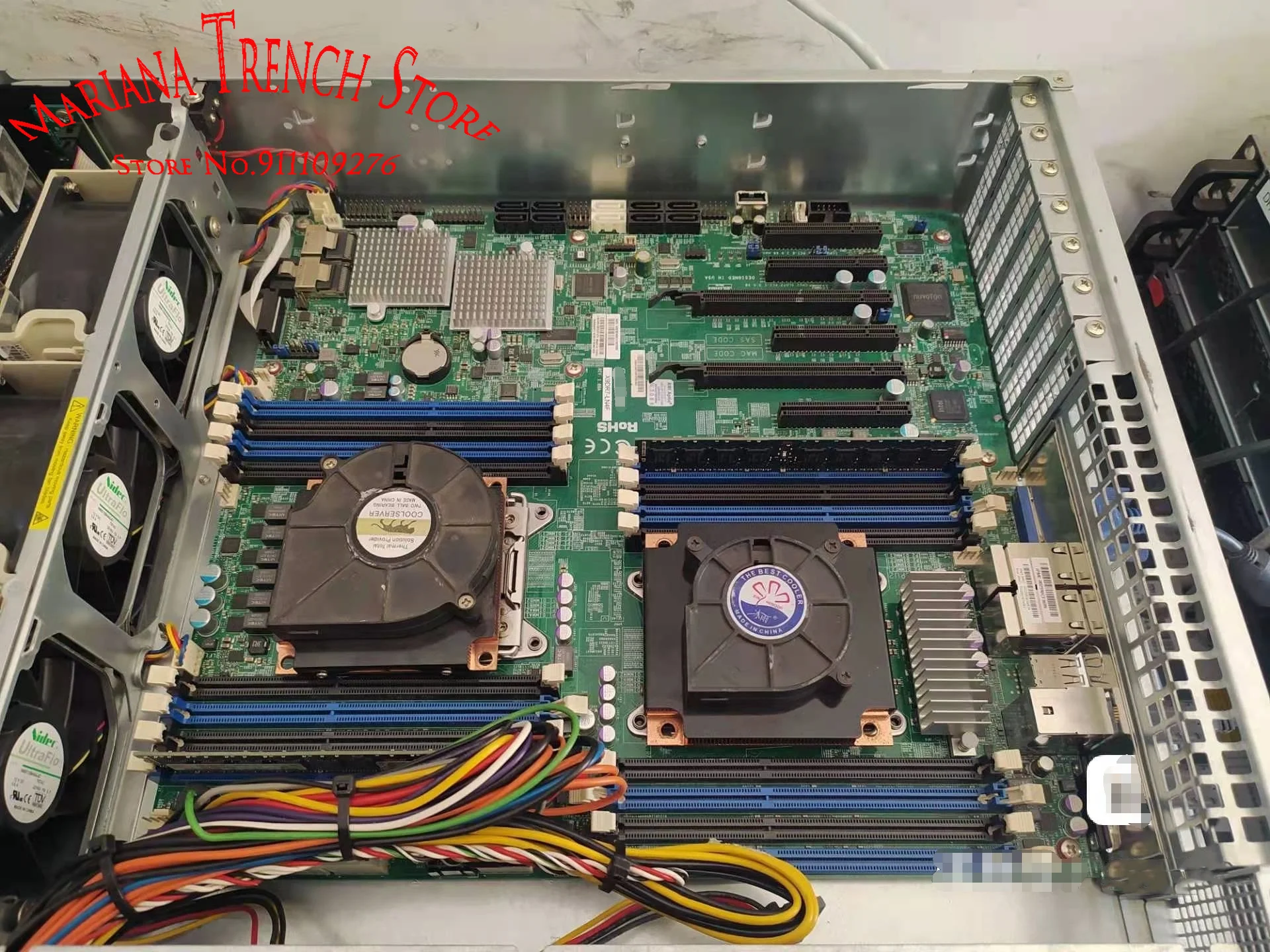 X9DR7-LN4F for Supermicro Motherboard LGA2011 E5-2600 Family ECC DDR3 ...