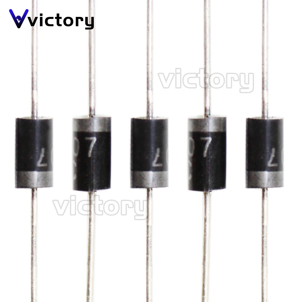 100PCS Schottky Rectifier Diode 1N5817 1N5819 1N5399 1N4937 1N4004 1N4001 1N4007 UF4007 HER107 ...