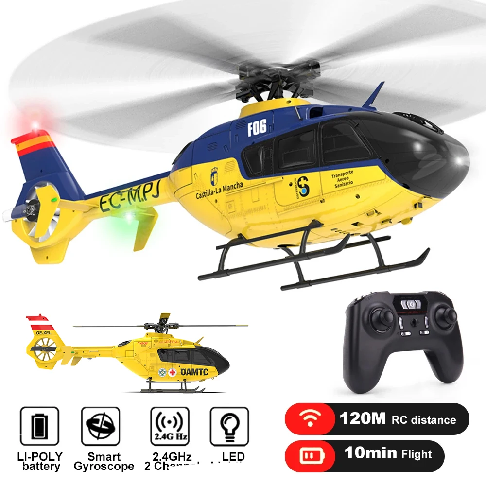 YXZNRC-helic-ptero-teledirigido-F06-EC135-1-36-2-4G-6CH-6-Axis-Gyro ...