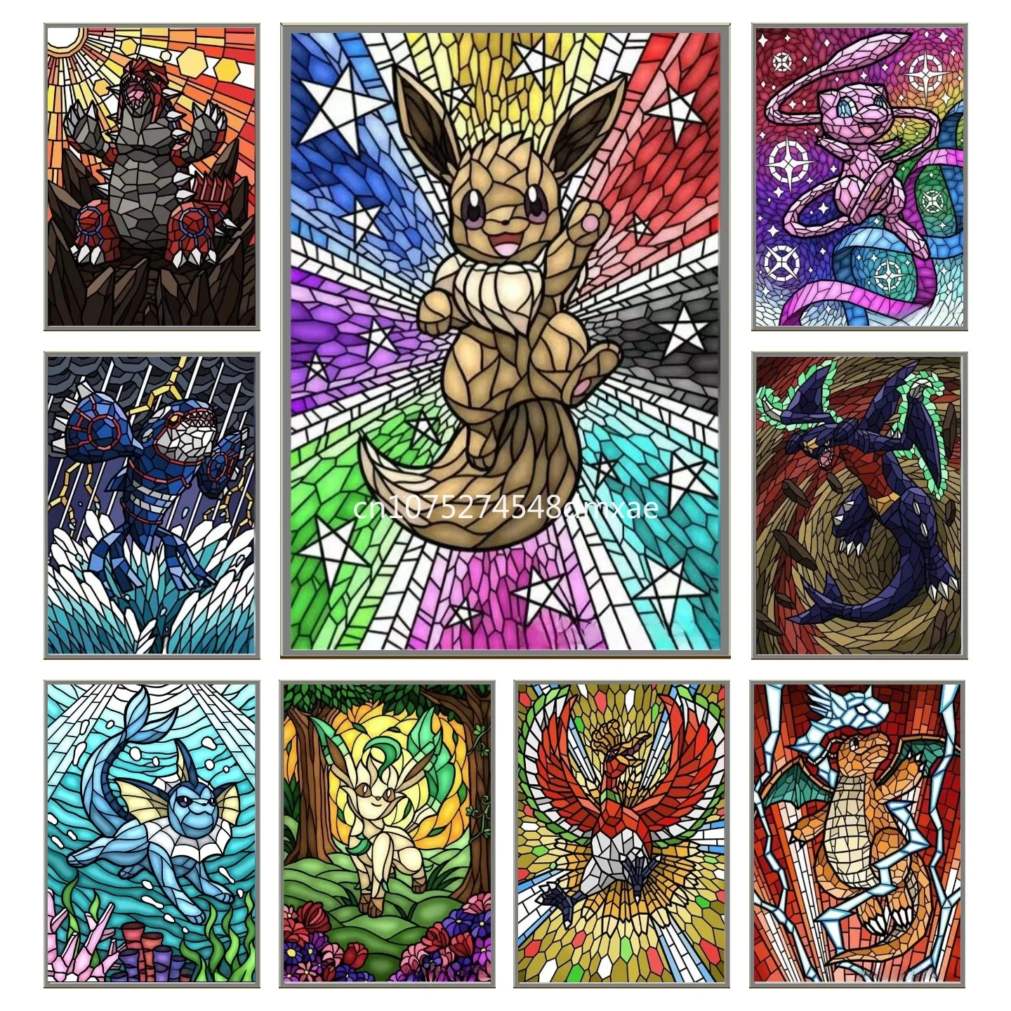 Japanese-Animation-Figures-Pok-mon-Pikachu-Mural-Wall-HD-Poster-Pop-Art ...