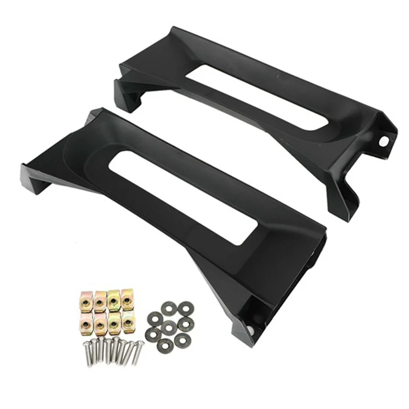 2PCS Front Tow Hook Bezel Block Trailer Hitch Cover 68196982AA For ...