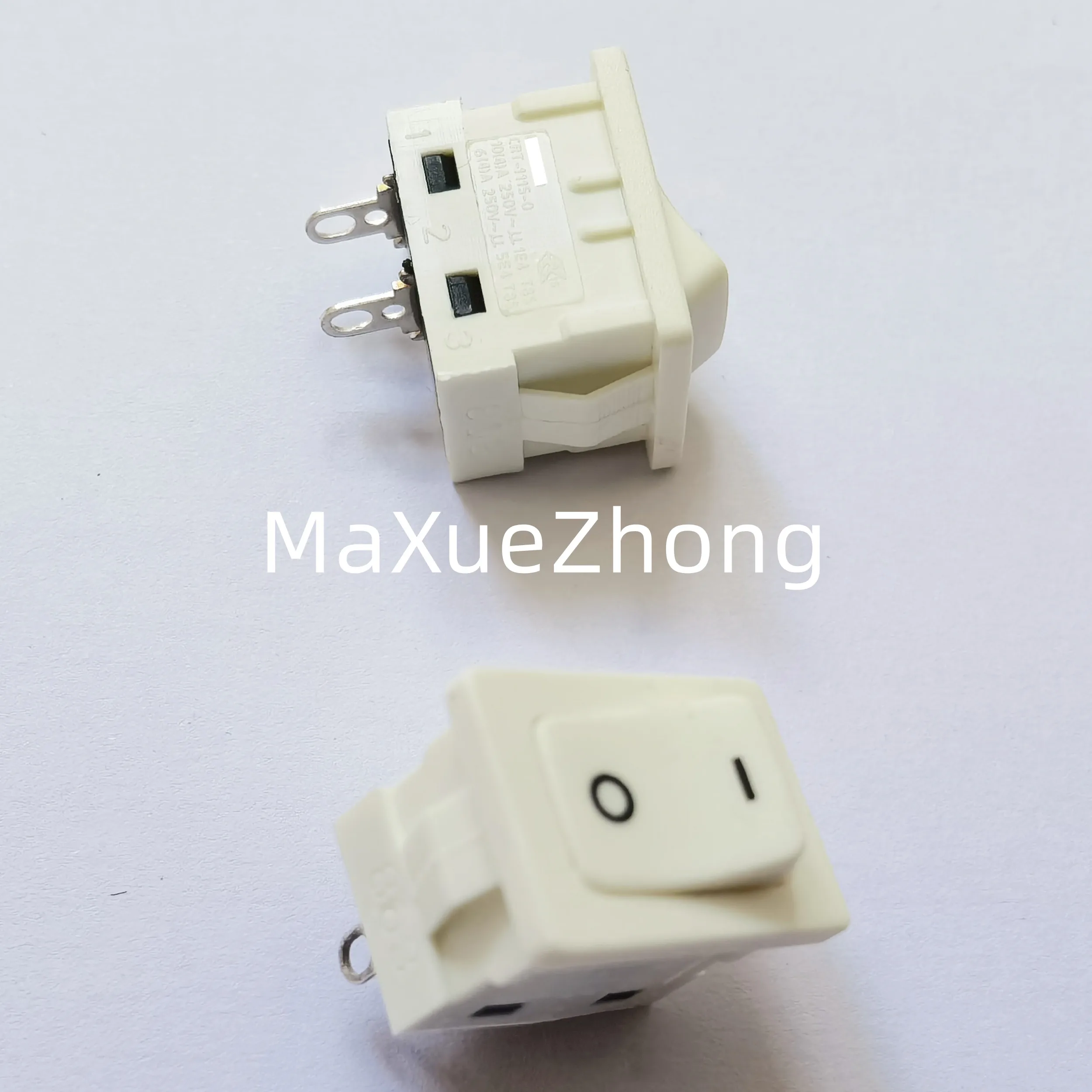 Original-new-100-CRT-1115-0-white-power-rocker-switch-2pin-2gear ...